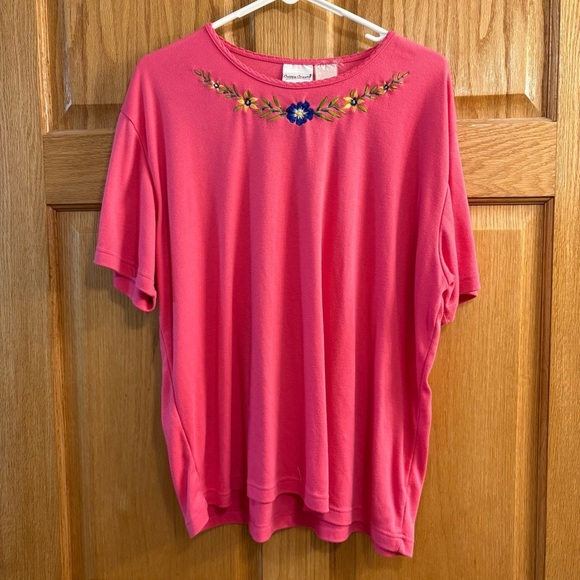 Bobbie Brooks | Tops | Vtg Bobbie Brooks Short Sleeve Pink W ...